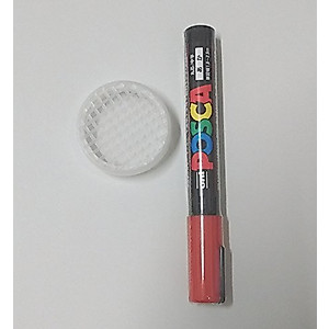 Posca Queen bee red color marking pen non-toxic pc5m & push in queen cage