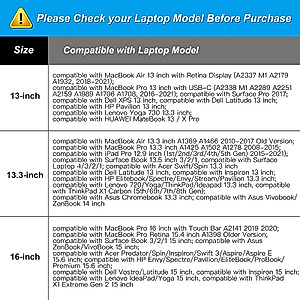 MOSISO 360 Protective Laptop Sleeve Compatible with MacBook Air/Pro, 13-13.3 inch Notebook, Compatible with MacBook Pro 14 inch M4 M3 M2 M1 Pro Max 2024-2021, Polyester Bag with Belt, Black