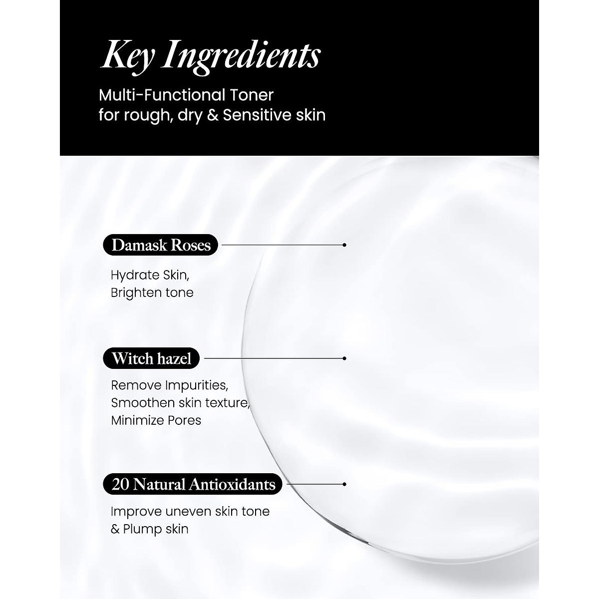 SON&PARK Beauty Water 340ml (11.49 fl. oz) | Multi-Purpose Toner for Oil Control Hydrating Exfoliating Skincare Daily Cleansing Booster with Rose Water Witch Hazel Lavender Oil