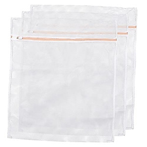 Cabilock 3pcs Hotel Organizer Pouches Washer Net Clothing Bag Factories Machine Mesh for Protector Guard Makeup Washing Travel College Wash Lingerie Bags Dorm Home Zipper Clothes