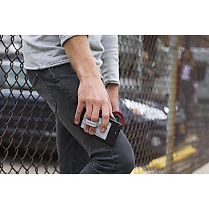 MONET Slim Wallet with Expanding Stand and Grip for Smartphones - Black Night