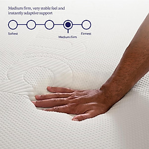 Purple Plus King Mattress, GelFlex Grid, Better Than Memory Foam, Premium Comfort Foam Layer, Temperature Neutral, Responsiveness, Breathability, Made in USA