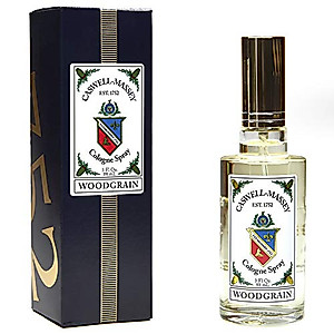 Caswell-Massey Gold Cap Sandalwood Cologne Spray, Scents of Sandalwood, Cedarwood & Clove, Fragrance For Men & Women, Made In The USA, 3 Oz