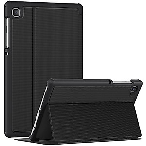 Soke Galaxy Tab A7 Lite Case 2021 8.7 Inch, Premium Shock Proof Stand Folio Case, Multi- Viewing Angles, Hard PC Back Cover for Samsung Galaxy Tab A7 Lite Tablet [SM-T225/T220/T227],Black