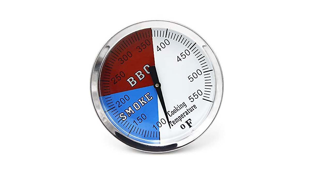 Hongso BBQ Smoker Temperature Gauge for Perfect Grilling