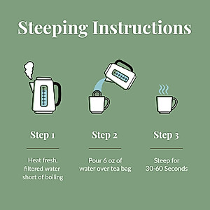 The Republic of Tea Emperor's 100% White Tea, Zero Calorie, Sugar-Free, Carb-Free, 50 Tea Bag Tin