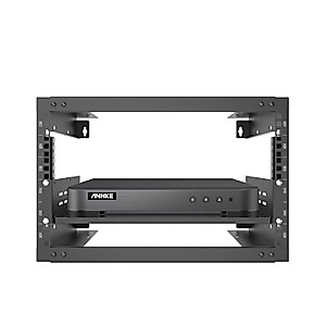 Jingchengmei 2U 19-Inch Universal Vented Rack Mount Cantilever Server Rack Shelf-12 Inch Deep-Disassembled Black (2U12InD)