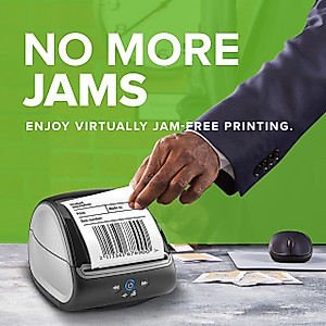 DYMO LabelWriter 5XL Label Printer Bundle, Prints Extra-Wide Shipping Labels (UPS, USPS) from Amazon, eBay, and More, Perfect for eCommerce Sellers, Includes 5 Extra-Large Shipping Labels (1100 Total)
