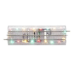 Lionel Lighted FasTrack Electric O Gauge, 10" Straight Track, Pack of 4