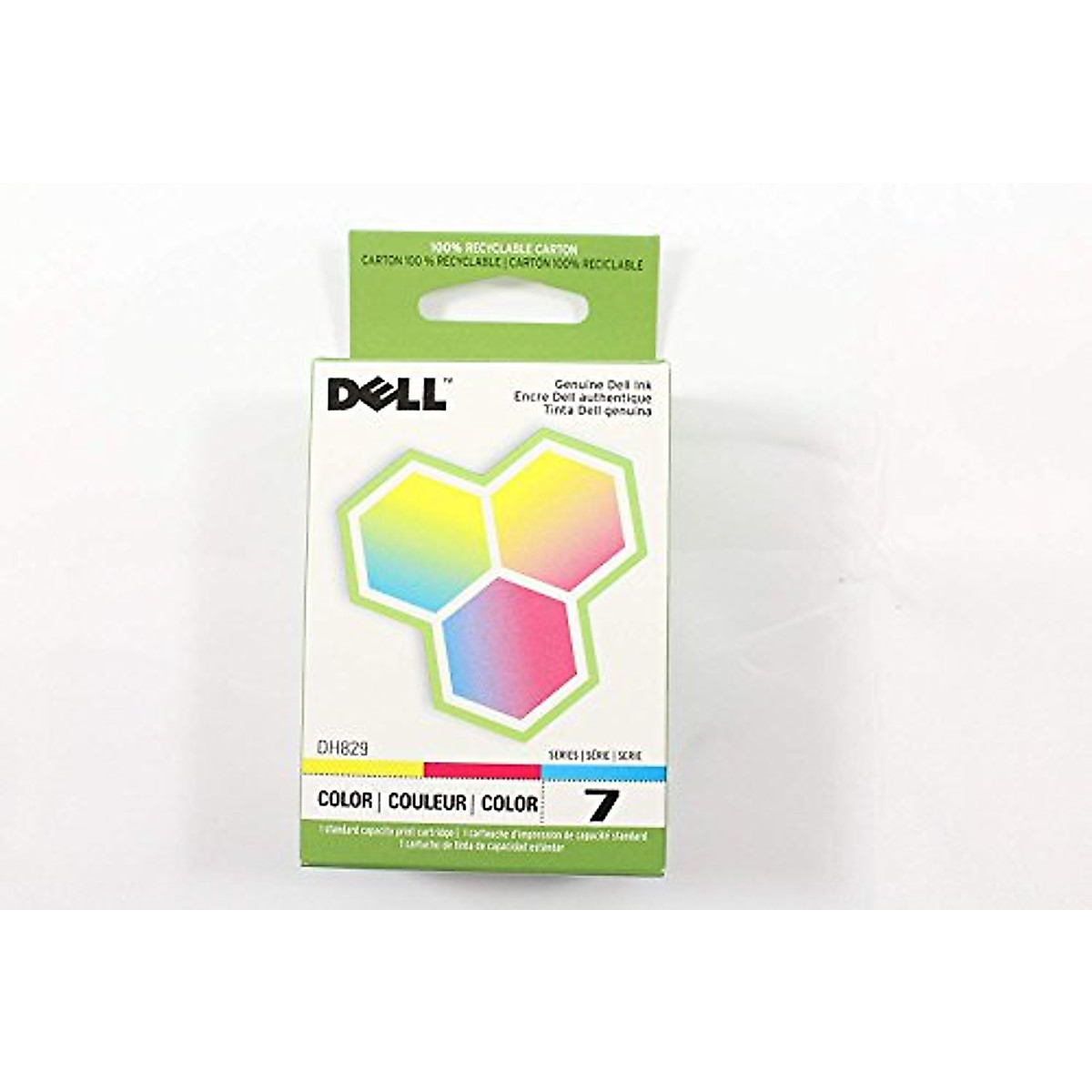 Dell DH829 series 7 966 968 968w Tri-Color Inkjet Ink Cartridge PK188 0PK188 CN-0PK188