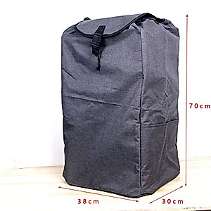 80L Waterproof Oxford Trolley Shopping Bag - Large-Capacity and Multifunctional Reusable Storage Bag for Household Use - Trolley Accessories Replacement Bag