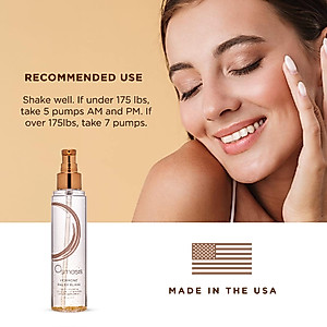 OSMOSIS Hormone Relief Elixir, Encourages Menstrual Regularity, Supports Hot Flashes, Fatigue, Hair Loss, Daily Supplement Drink, 4.2 Fl Oz