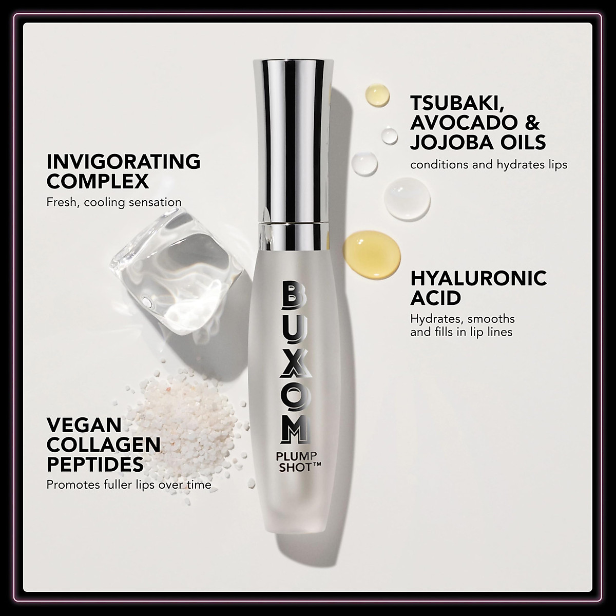 BUXOM Plump Shot Collagen-Infused Lip Serum, Lingerie