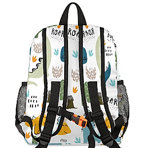 OSAM SPACE Cute Dinosaur Backpack for Boy Mini Backpack, Small Backpack 12 Inche for Kids,Toddler Backpack