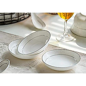 Ceramic cutlery 2pcs/set 4 Inch Plain White Fruit Plate Ceramic Sushi Plate China Tableware Cake Saucer Dinner Plates Home dining plate