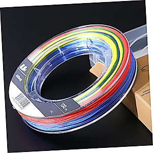 Kisangel 3pcs Ultra Fishing Line Fishing Line Wire Fishing Leader Line Abrasion Resistant Braid Line Fishing Wire Multifilament Fishing Line Braided Fishing line Jewelry Fishing Tackle