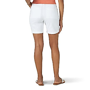 Lee Women's Legendary 7" Chino Walkshort, White, 6