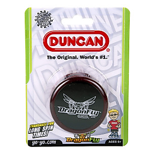 Dragonfly Yo-Yo -Red with Black Cap