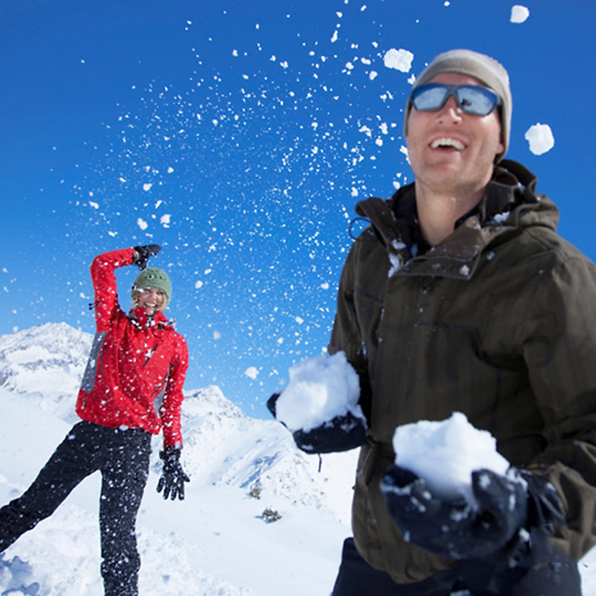 COLEDRE 6 Pairs Winter Magic Gloves for Women Men Cold Weather Thermal Warm Stretchy Gloves Black Knit Gloves for Running Driving Hiking