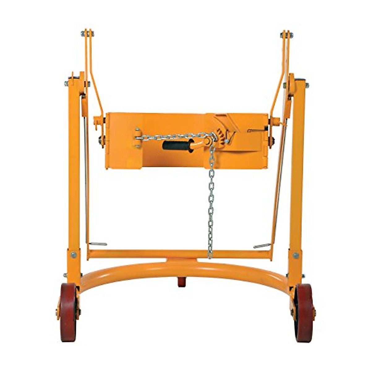 Vestil DCR-110-55 Manual Drum Carrier/Rotator, 36-1/2" Length, 34-1/2" Width, 42" Height, 800 lbs Capacity