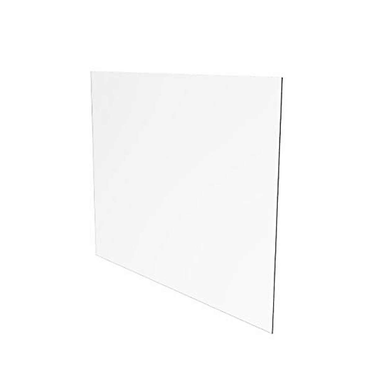 FixtureDisplays® 22x28" Clear Transparent Acyrlic Plexiglass Lucite 1/8" (3mm) Thickness Sneeze Shield DIY Panel 10076-22 * 28"-NF