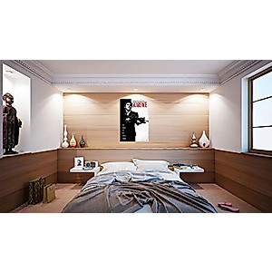 Scarface Movie Poster, Say Hello to My Little Friend, Size 24x36 (Gangster Poster)