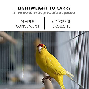 Mipcase Bird Poop Remover Scrapers Pet Poop Cleaning Tool Small Animals Cage Cleaner with Long Handle for Food Bowl Dishes Bottles Perch Stand