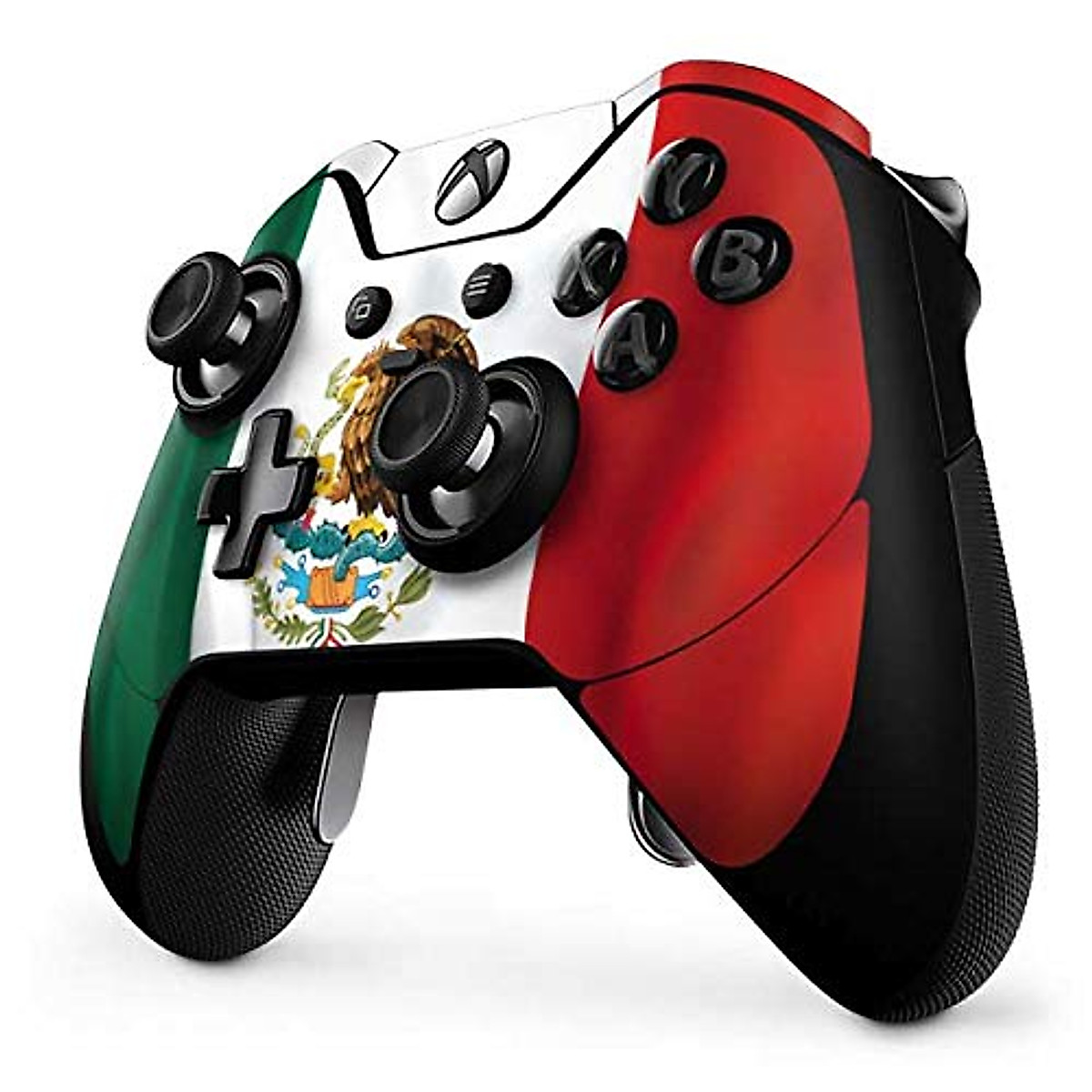 Skinit Decal Gaming Skin Compatible with Xbox One Elite Controller - Originally Designed Mexico Flag Design