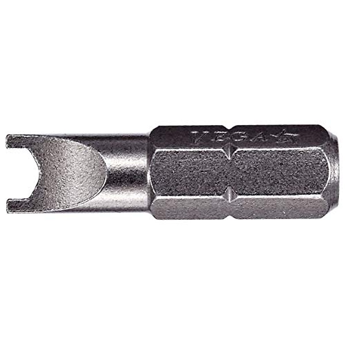 VEGA Spanner #10 Insert Bits. Professional Grade 1/4" Hex Shank #10 Spanner 1" Insert Bits. 125SP10A-5 (Pack of 5)