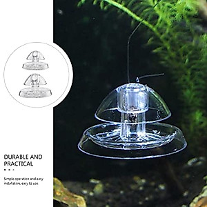 balacoo 2Pcs Transparent Snail Catchers Aquarium Leech Traps Leech Catchers Aquarium Accessory
