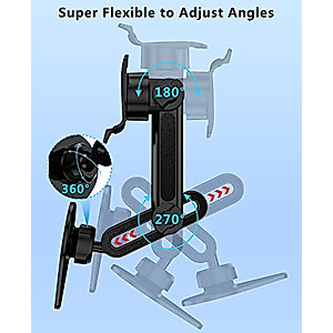 SUPERONE Designed for Tesla MagSafe Phone Mount Compatible with Model 3 & Model Y, [Super Strong Magnet] [2 Metal Rings] Compatible with iPhone 14 13 Pro/Max/Mini 12 11 X 8, Samsung, Google Pixel More