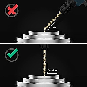 LETON 5/32" M35 Cobalt High Speed Steel HSS Twist Drill Bit for Steel, Iron, Copper, Aluminum, Pack of 10 (4.0mm Diameter)