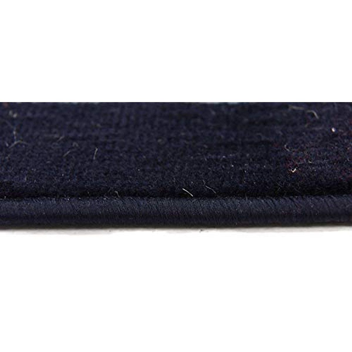 Unique Loom Espahan Collection Area Rug - Cape Cod (7' 10" Square, Navy Blue/ Black)