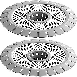 Shower Drain Hair Catcher/Bathtub Shower Drain Hair Trap/Strainer Stainless Steel Drain Protector