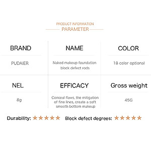 Studio Fix Perfecting Matte Foundation Stick Makeup, Full Coverage Foundation Stick for Flawless Finish, Waterproof & Sweat-proof, Long-lasting Foundation, 07, 0.28 Oz(Pack of 1)