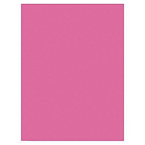 SunWorks 9103 Construction Paper, 58 lbs., 9 x 12, Hot Pink, 50 Sheets/Pack