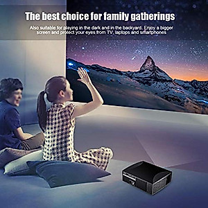 NIZYH HD 4K Projector Office HD Mobile Conference Wall Watching Movie Home Theater Projector