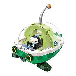 BASEPLATES for Age 6+ Building Block Octonauts Ocean Adventure Octonauts Rescue Ship GUP-E Guppy GUP-D Mobula Vehicle & Barnacles Peso 429pcs Building Brick Set-No Package Box