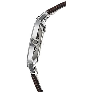 Casio MTP-VT01L-2B Men's Minimalistic Blue Dial Brown Leather Band Analog Watch