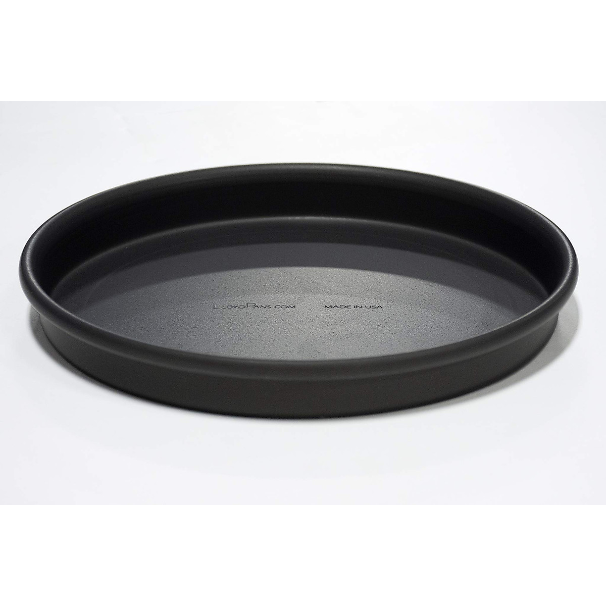 LloydPans Straight Sided Pizza Pan, Pre-seasoned PSTK (1, 10 inch)