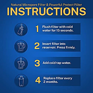 Oasis Replacement Water Filter 3 Pack3