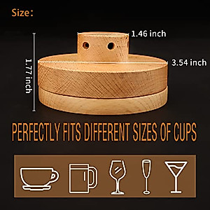 Cocktail Smoker Kit for Drinks, Zyceecby Cocktail Smoker Kit with Oak, Pecan, Cherry, Apple Wood Chips, Old Fashioned Whiskey Drink Smoker, Best Gift for Husband, Father and Cocktail Lovers