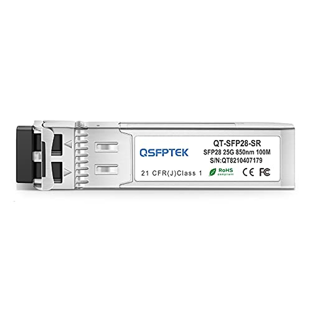 25G SFP28 LR Module, 25GBASE-LR Optical SFP Transceiver, VSEL+PIN Multi-Mode Mini gbic for Cisco SFP-25G-LR-S (1310nm, 10KM, with DDM)