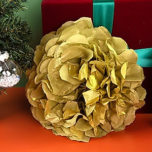 Koogel 86 Sheets Gold Metallic Tissue Paper, 20 x 14 Inch Tissue Paper for Gift Bags Gift Wrapping Tissue Paper for DIY Crafts Wedding Birthday Christmas