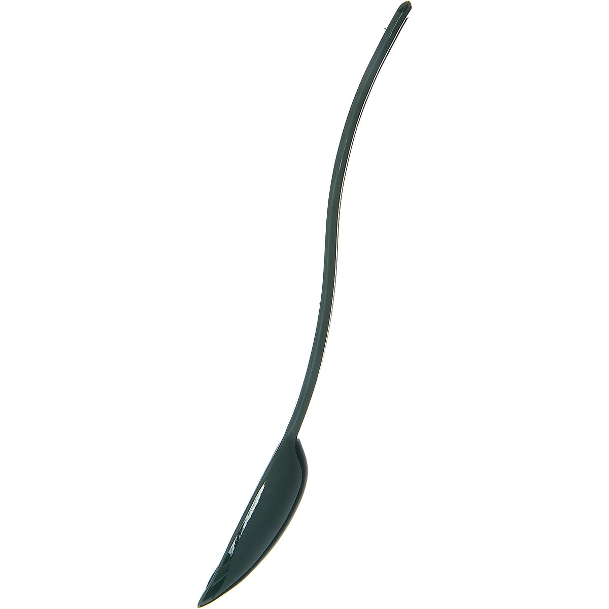 Carlisle FoodService Products Plastic Solid Spoon, 9 Inches, Green