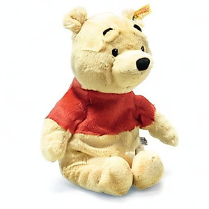 Steiff Disney Winnie The Pooh 11", Premium Stuffed Animal, Machine Washable, Blond