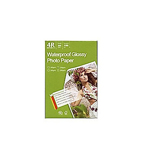 Photo Printing paper Glossy Inkjet Best Picture 4x6 4R Size 100 sheets weight 230gsm for All Inkjet Printers