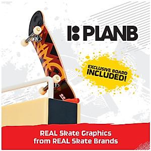 Tech Deck, Big Vert Wall X-Connect Park Creator, Customizable and Buildable Ramp Set with Exclusive Fingerboard, Kids Toy for Boys and Girls Ages 6 and up
