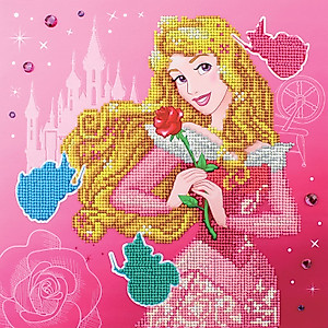 Diamond Dotz Aurora Graceful Disney Diamond Painting Kits for Adults - Diamond Art Kits a Relaxing Creative Craft Kit with Dotz Gems 12.6x12.6