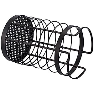 Yardwe round chopstick holder utensil basket silverware cutlery holder utensil holder kitchen tool dryer utensils sink basket home tools spoon holder iron Storage chopsticks cage